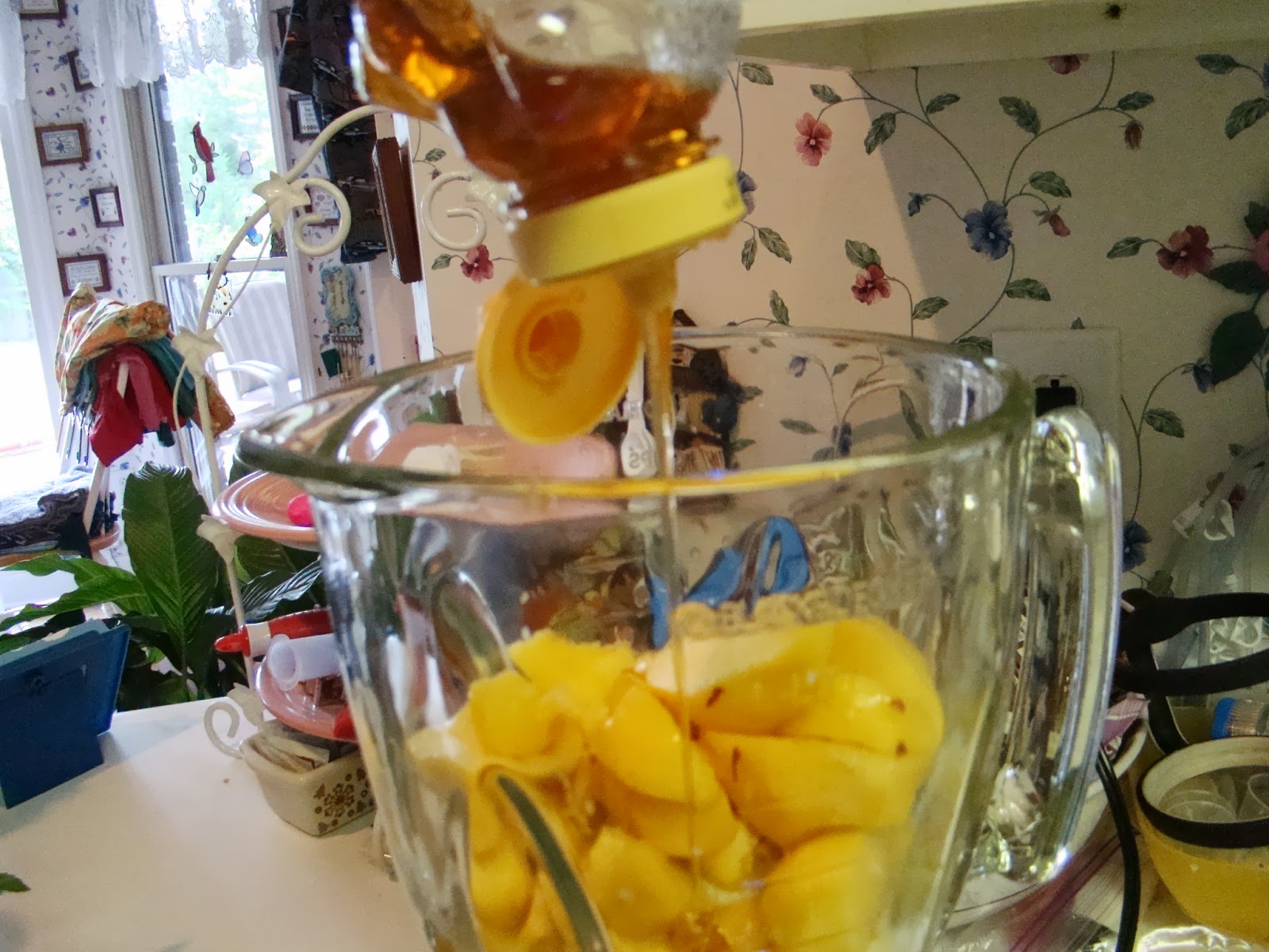 Dinner with the Grobmyers: Peach Julius