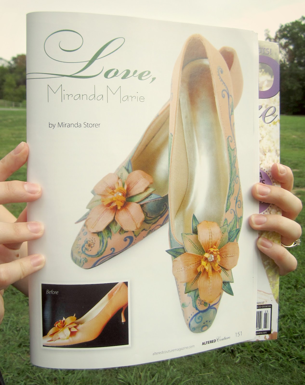 Behind The Painted Shoes by Love, Miranda Marie: I've been published in ...