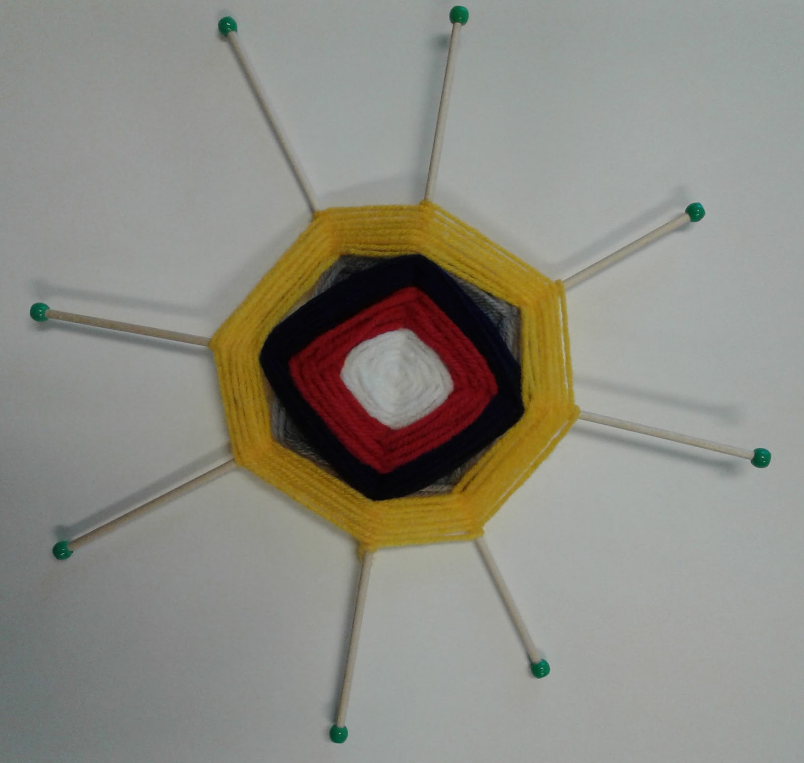 a faithful attempt: Weaving: Ojo de Dios or God's Eye Craft