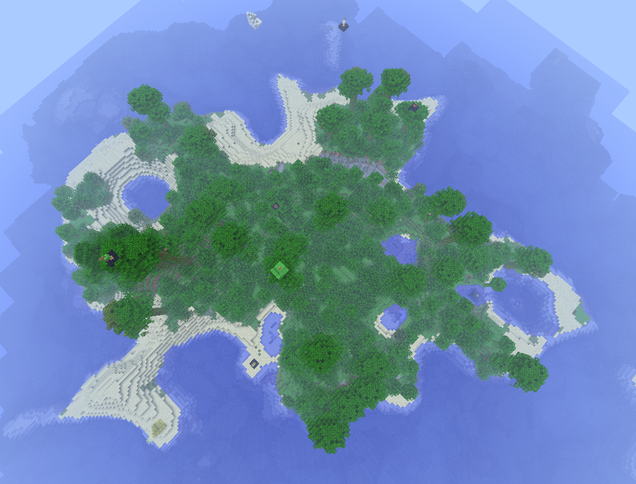 MCMap: Map: Elemental Island