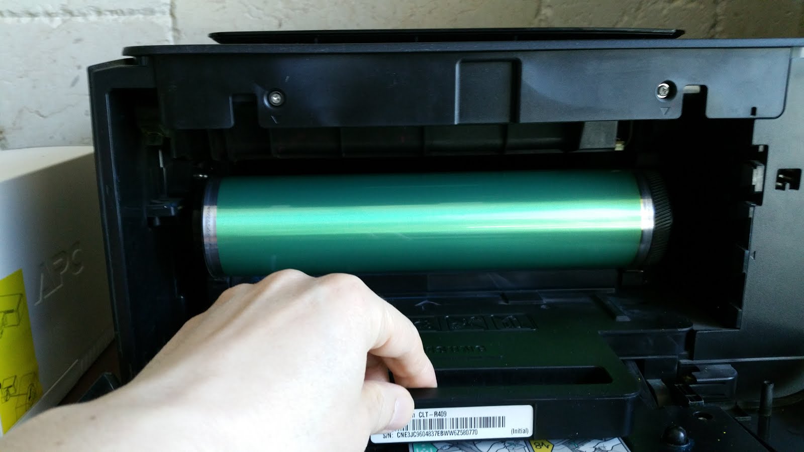 레이저 프린터 간단히 청소하기 (잔상 찌꺼기 청소) : 네이버 블로그