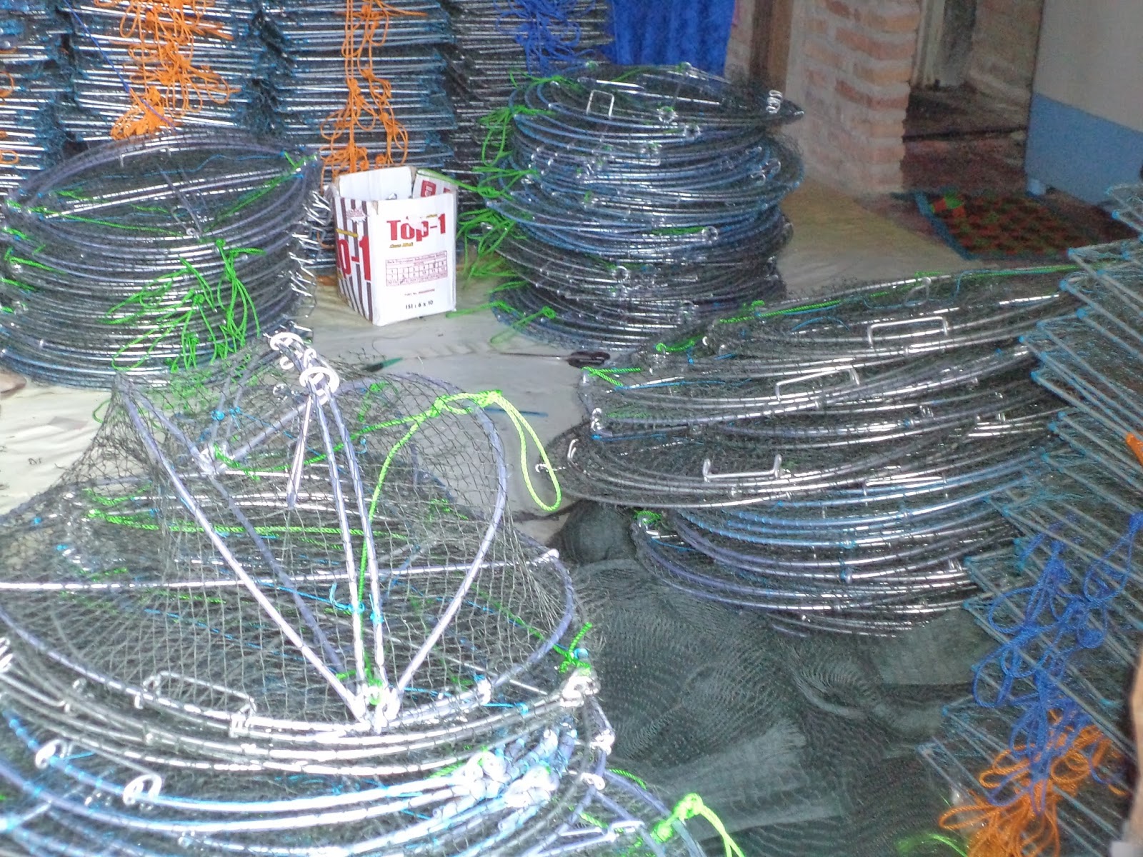 Cara Membuat Perangkap Ikan Dari Kawat