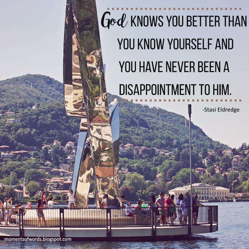 He knows you better than you know yourself! | Moments of words