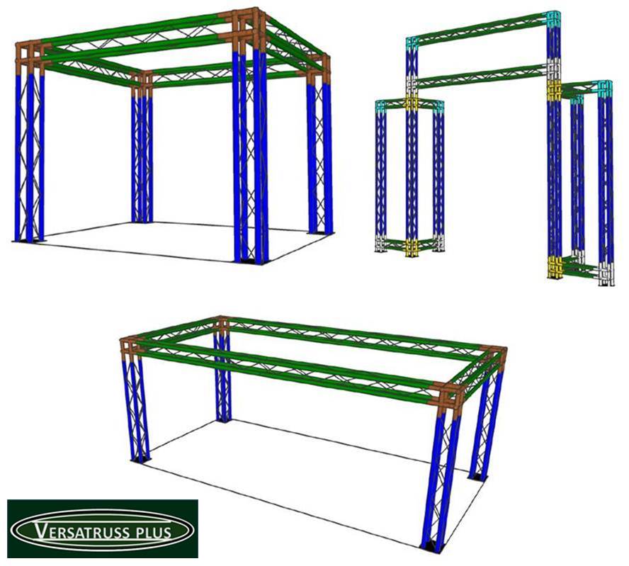 Versatruss Plus: Truss Booths