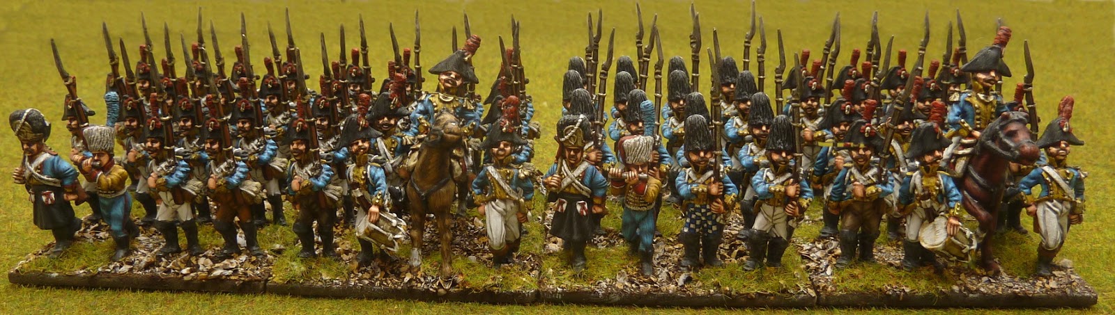 Lace 'n Big Hats: 28mm Napoleonic Spanish Line infantry and Foreign ...