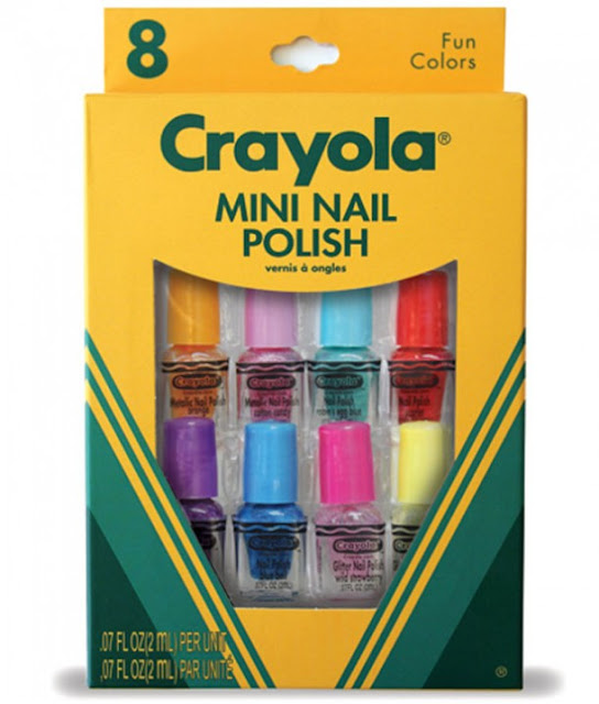 Crayola Mini Nail Polish Set | I Am Fabulicious