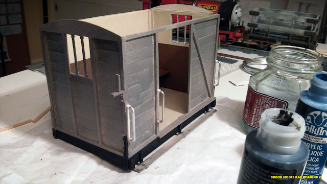 SodorModelRailroading: Scratch-Building Cora | 16mm scale