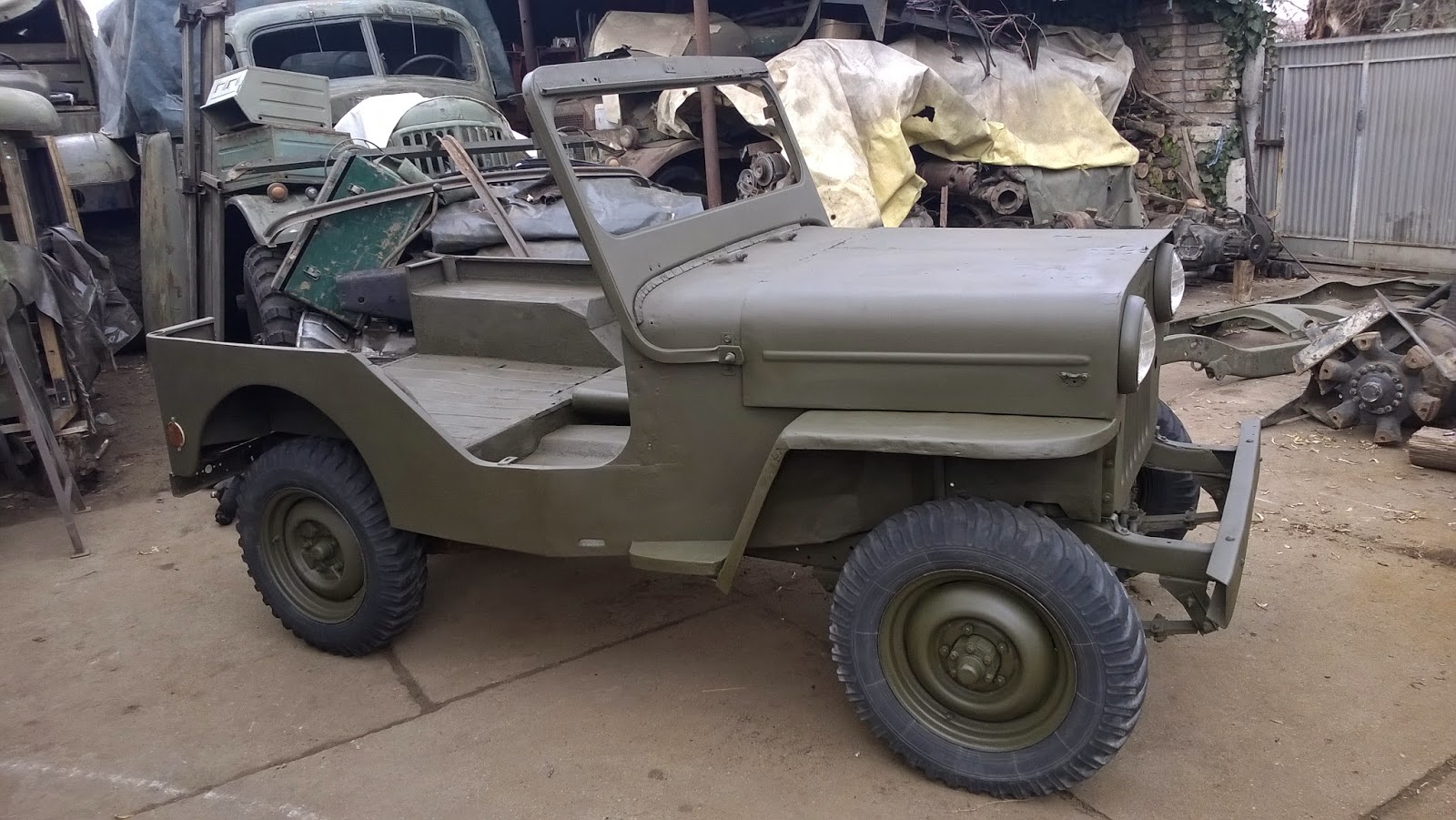 Willy's Jeep Restoration: Willys JEEP CJ3B