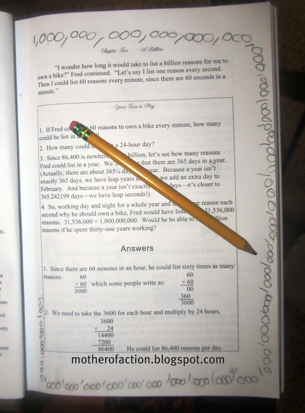 What does Googol mean? You mean Google? No, in math terms. Oh, let me ...