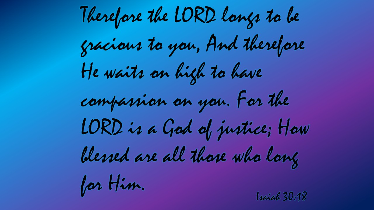 Declaring the Glory of God: The Tale of Two Longings and Blessing.