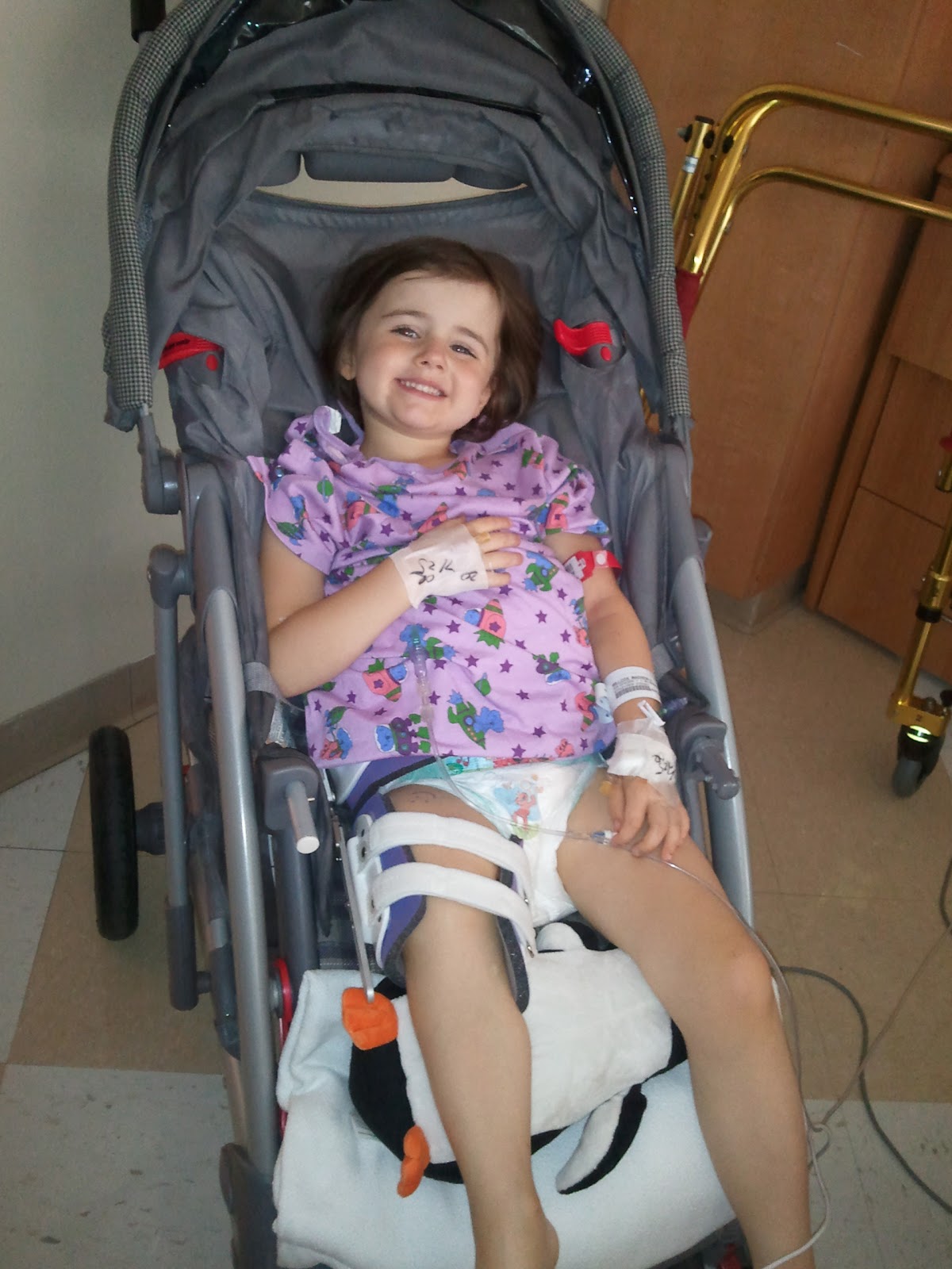 Madi's Milestones with PFFD: Third Surgery Complete and Glad to be Home