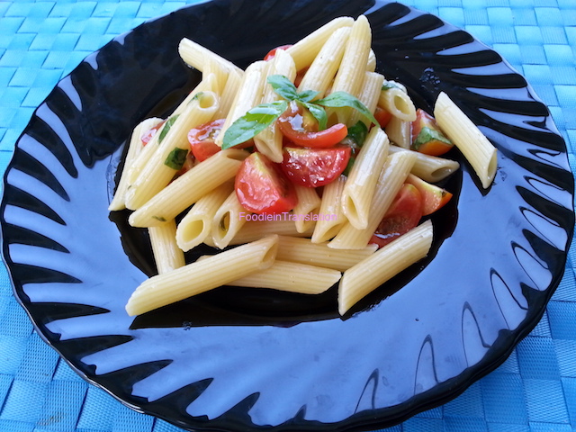 Pasta alla crudaiola ~ Foodie in Translation
