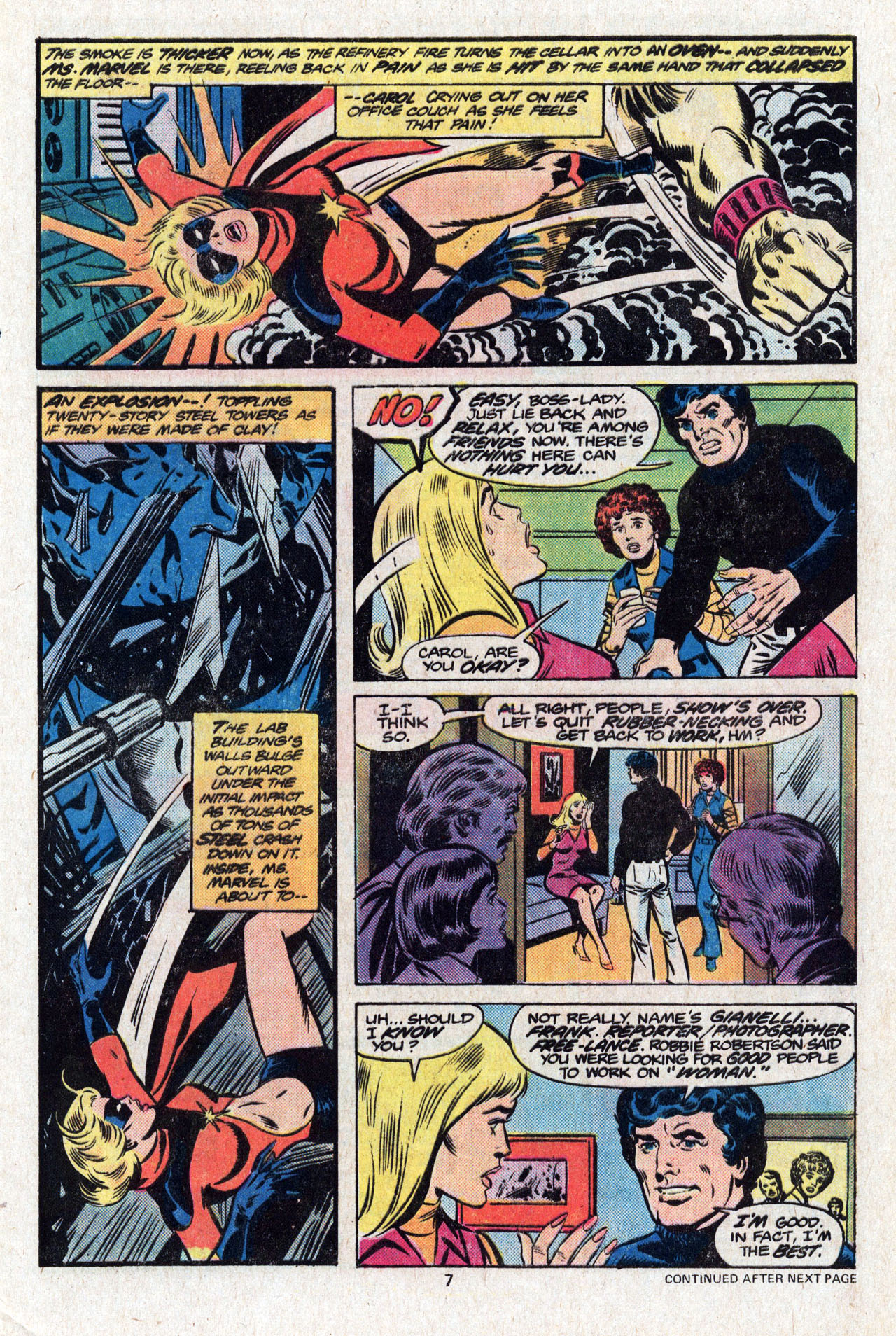 Read online Ms. Marvel (1977) comic - Issue #6