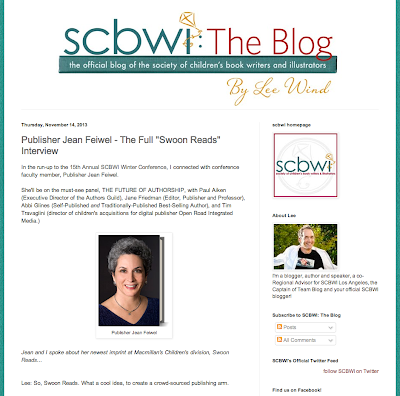 The Official SCBWI Conference Blog: Jean Feiwel: The Pre-#NY14SCBWI ...