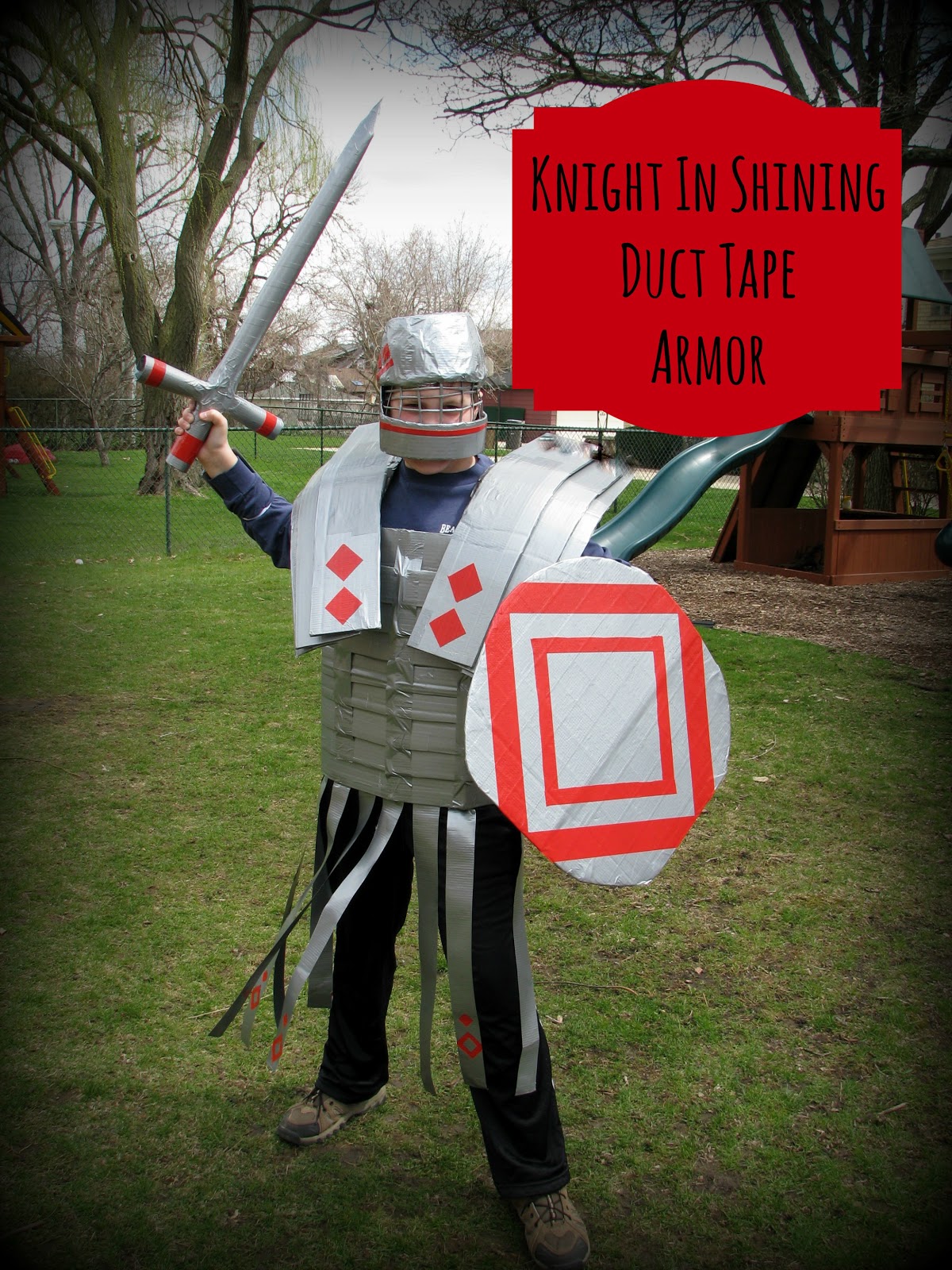 Adventures of D and V: Adventures in Crafts: Knight In Shining Duct ...