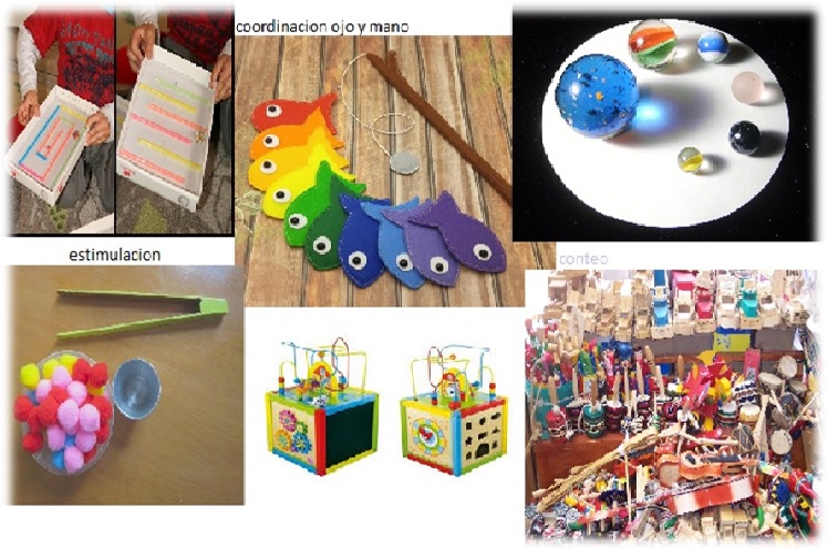 Estimulacion de la coordinación oculo - manual : collage