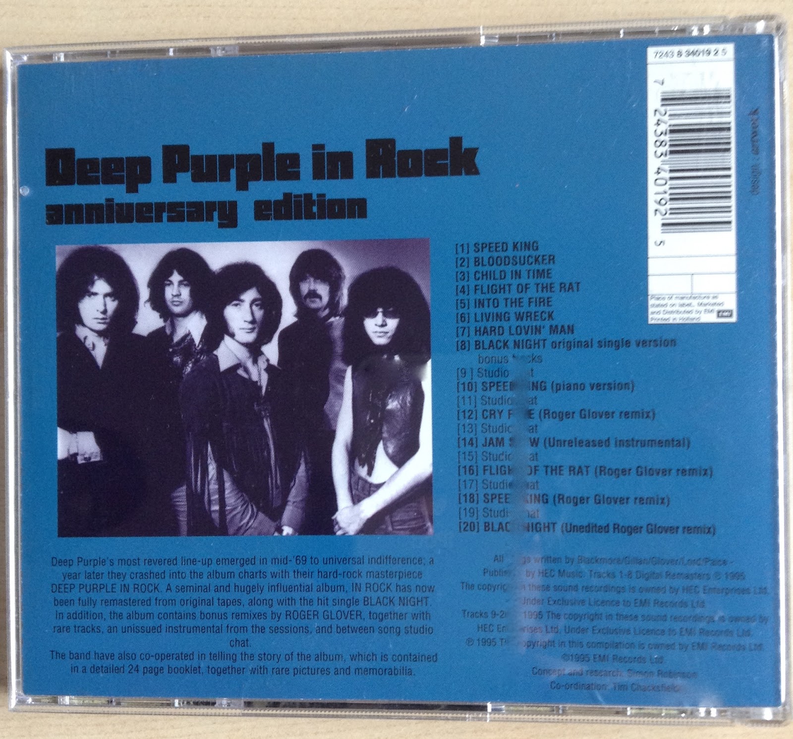 Sounds Good, Looks Good...: "Deep Purple In Rock: Anniversary Edition ...