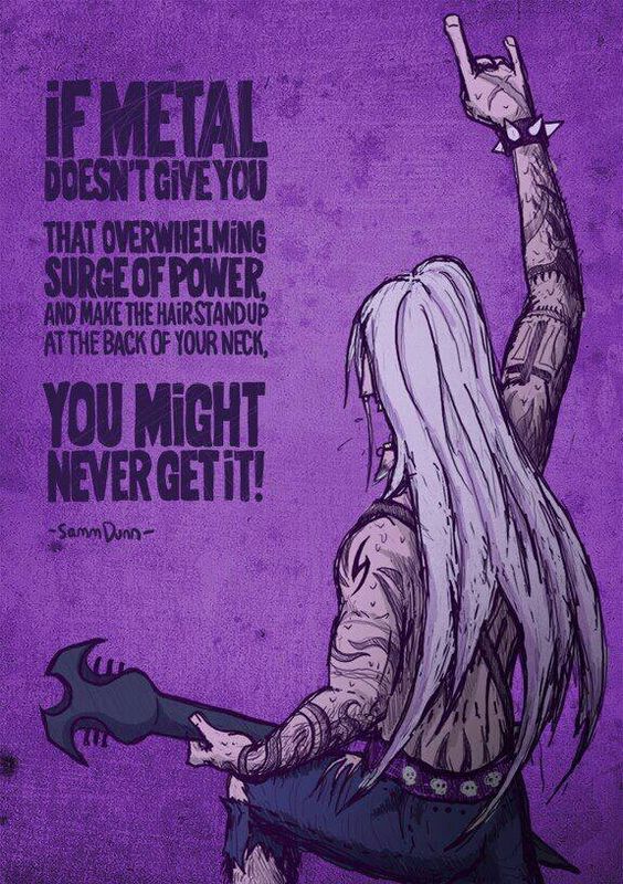 All Hail Metal: Metal Quote of the Day: A Wise Words of Sam Dunn