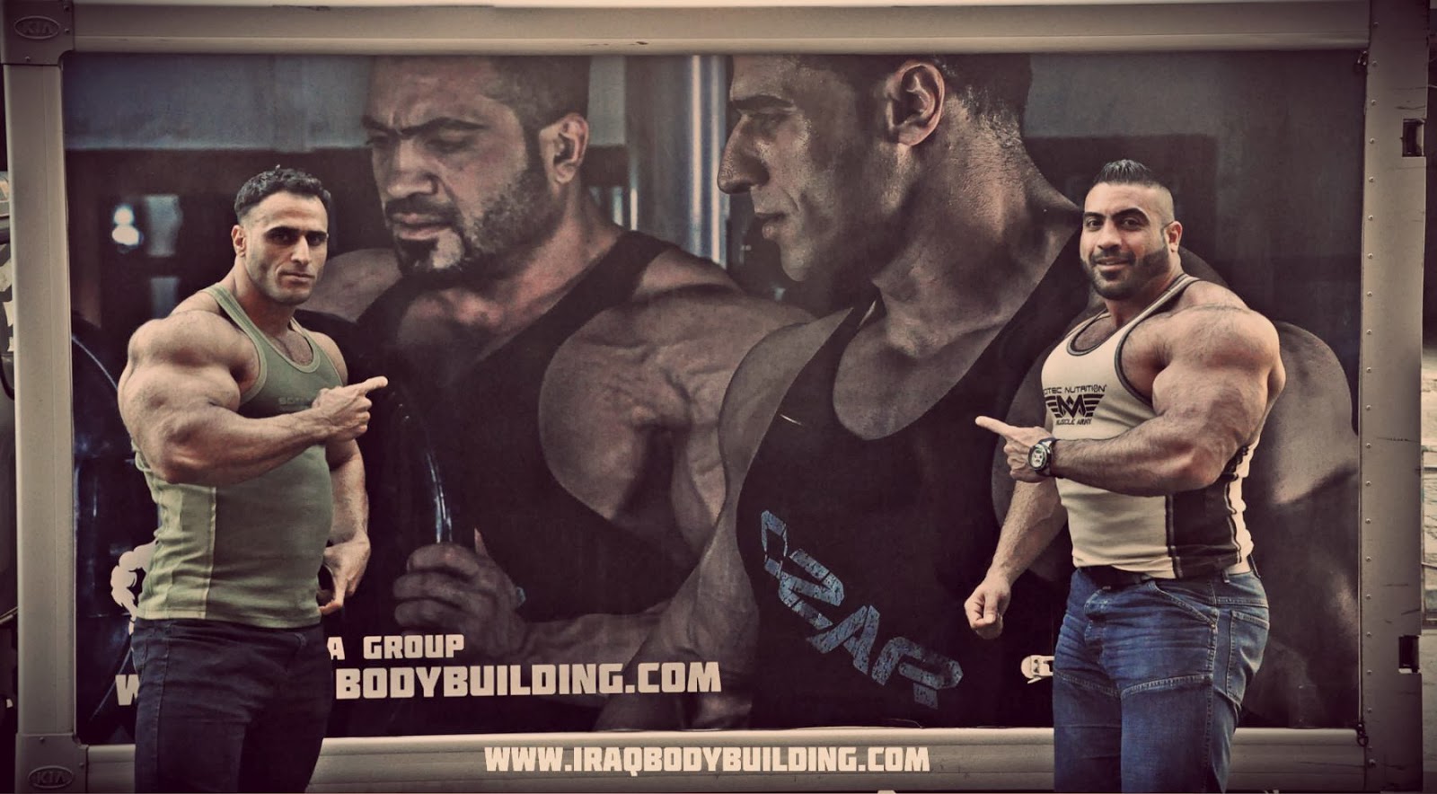 Muscle Lover: Iraqi bodybuilders - Ali Hani Vs Jawad Durgham