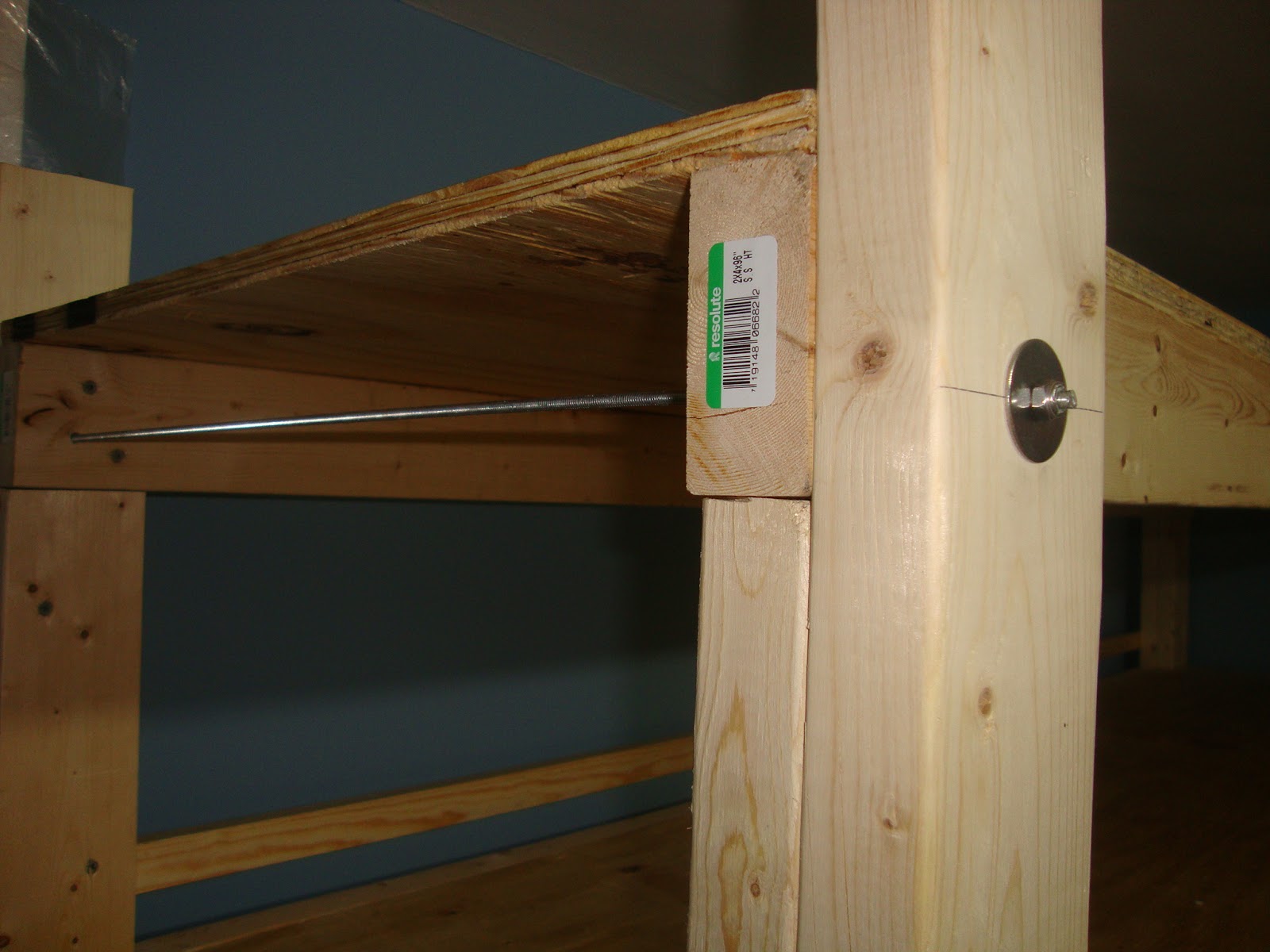 Bob's Practical Prepping: Build Wood Shelves For Your Food Storage.