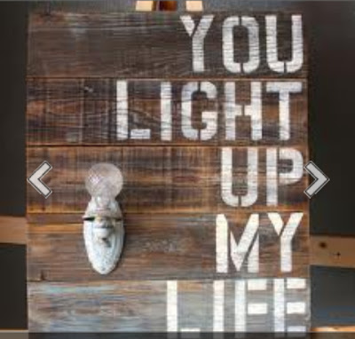 the bunch- handcrafted.stylishly: You Light Up My Life- Lamp Sign ...