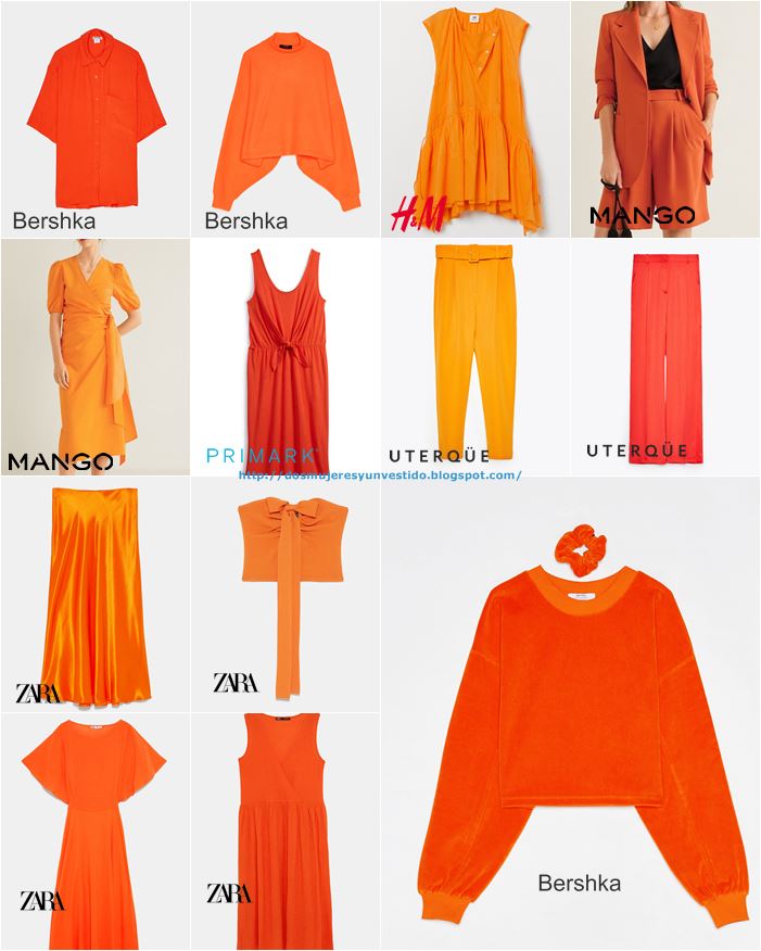 ¿Que me pongo esta temporada? - Naranja - Dos mujeres y un vestido