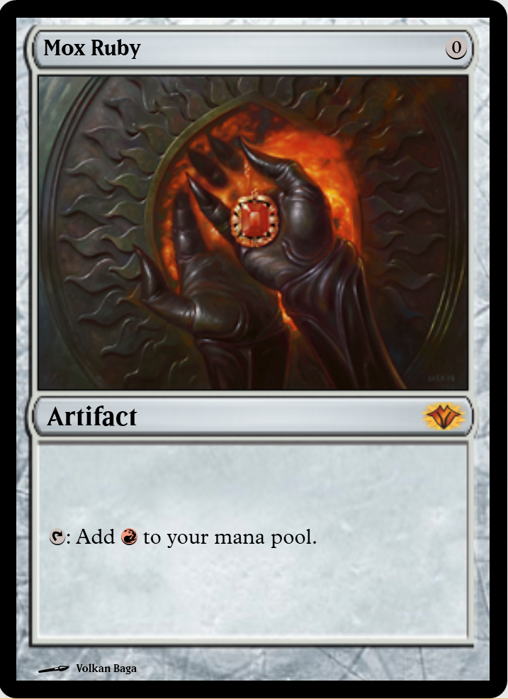 Magic: the Gathering Ethical Champion.: [MTGO] 'The Power Nine'.