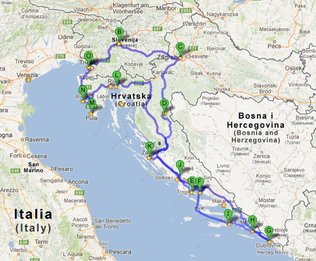 Viajar es cosa de dos: Ruta en coche por Croacia. Prólogo del viaje ... Viajar es cosa de dos: Ruta en coche por Croacia. Prólogo del viaje ...