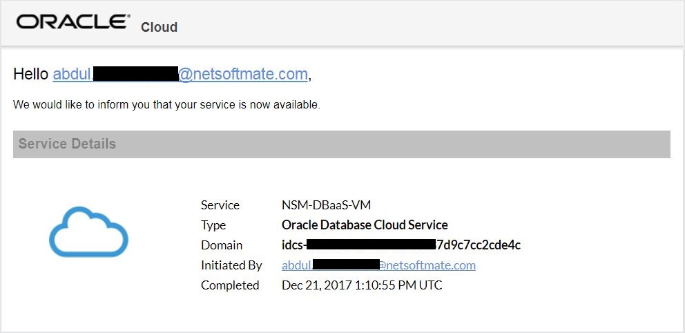 Netsoftmate Technical Blog : Oracle DBCS : Create Virtual Image ... Netsoftmate Technical Blog : Oracle DBCS : Create Virtual Image ...
