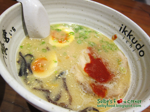Selby's Food Corner: Ikkudo Ichi Ramen, PIK
