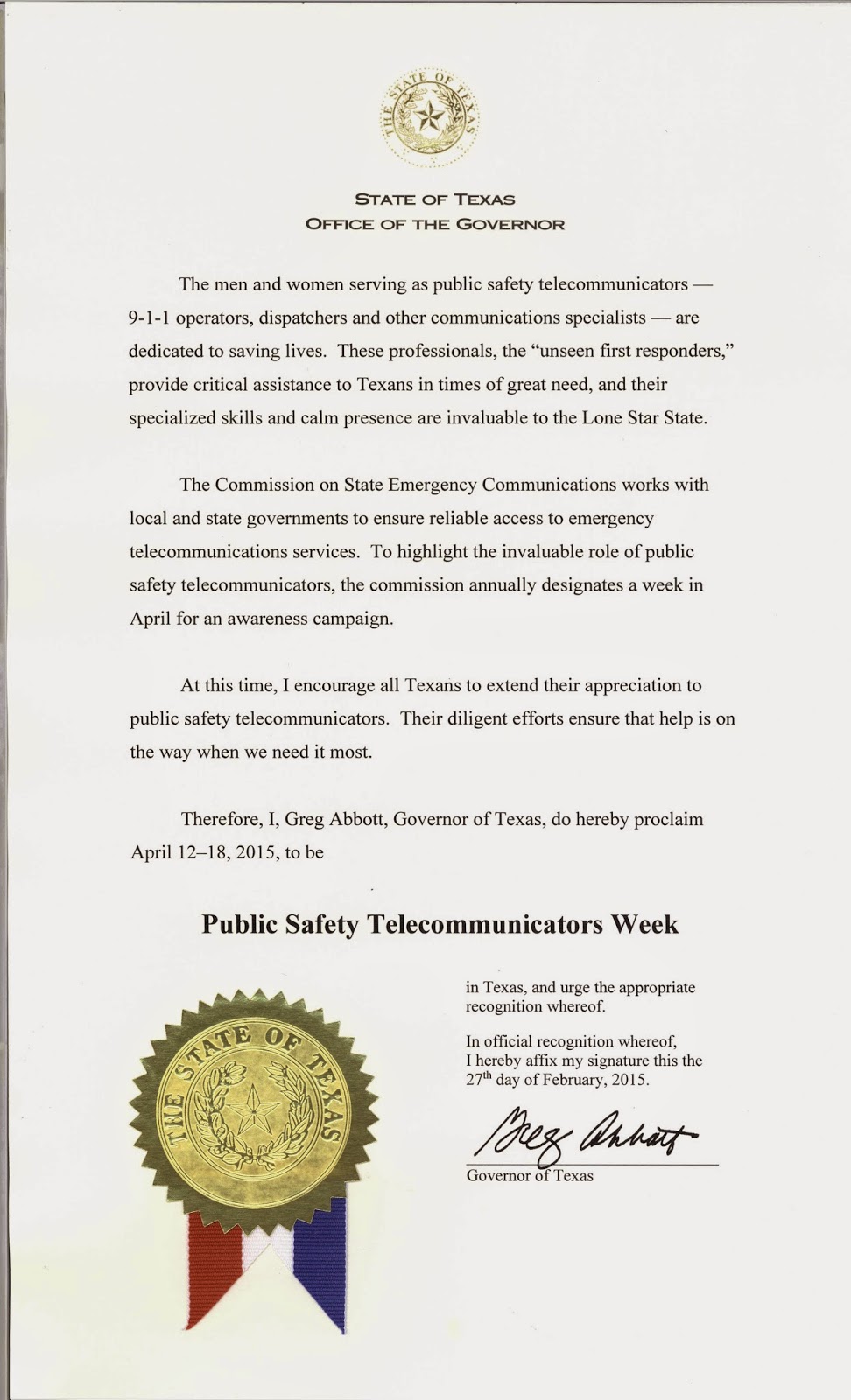 Cell Phone Sally: Celebrate National Public Safety Telecommunicators ...