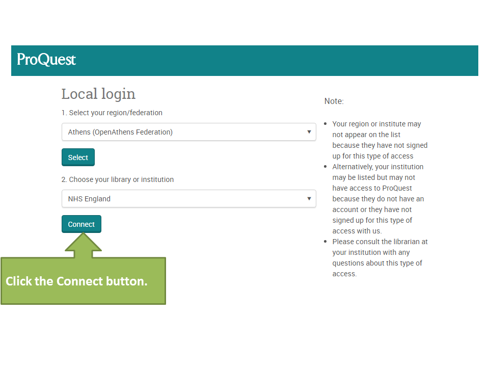 Proquest Login – navigating all the options