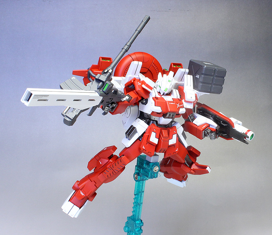 GUNDAM GUY: P-Bandai Exclusive: HGBF 1/144 Ez-SR FOX HOUND - Painted Build