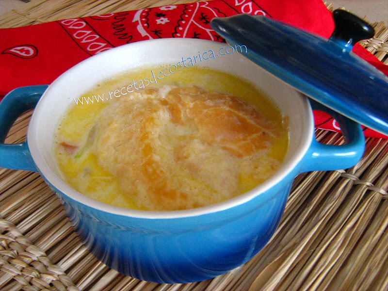 Cocina Costarricense: sopa de pan