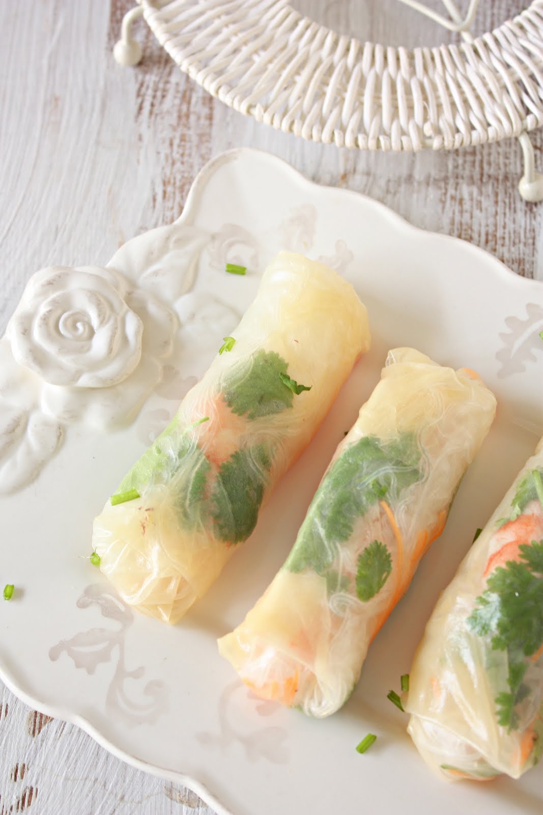 Rice cake spring rolls information | btownbengal