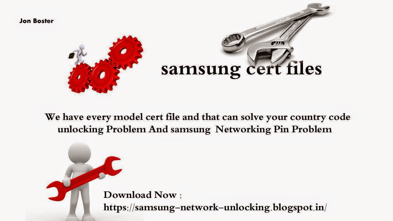 SAMSUNG CERT FILES