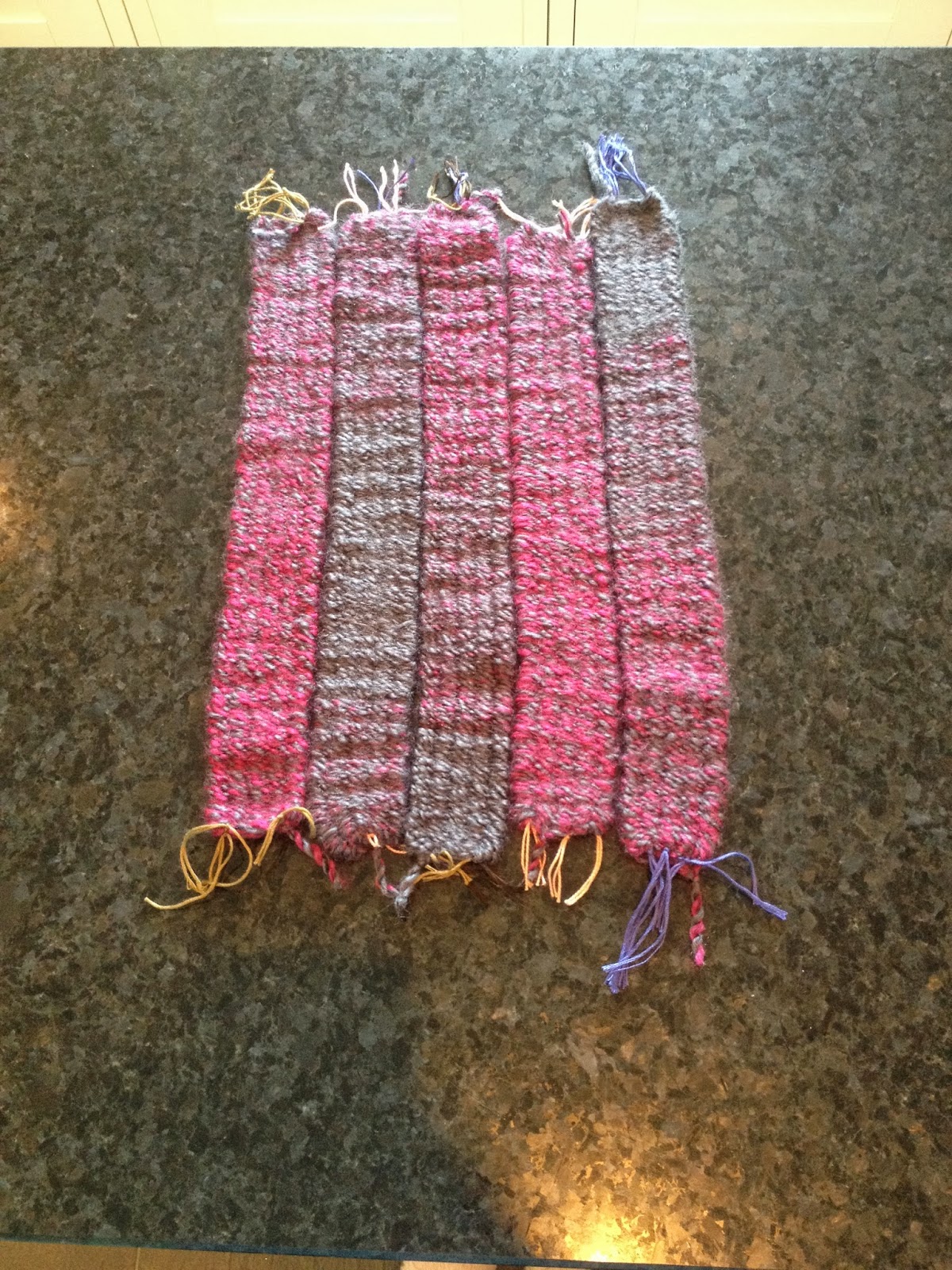 Daisy Damask: New Technique: Stick Weaving