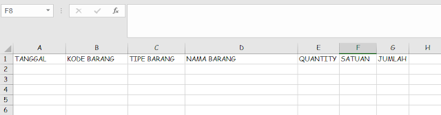 CARA MEMBUAT FORM EXCEL DENGAN MUDAH - Maul's Note