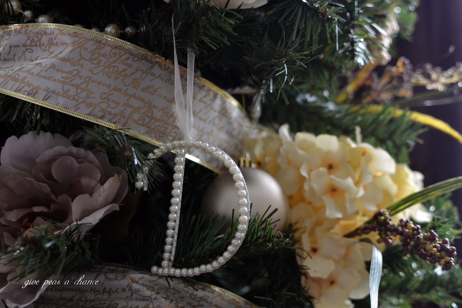 Give Peas a Chance: Secret Garden Christmas Tree