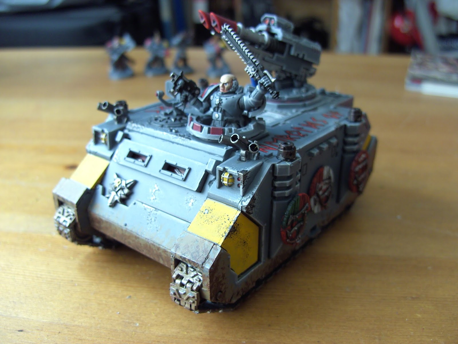 Atoom's Brushes & Dolls: Space Wolf Rhino / Razorback