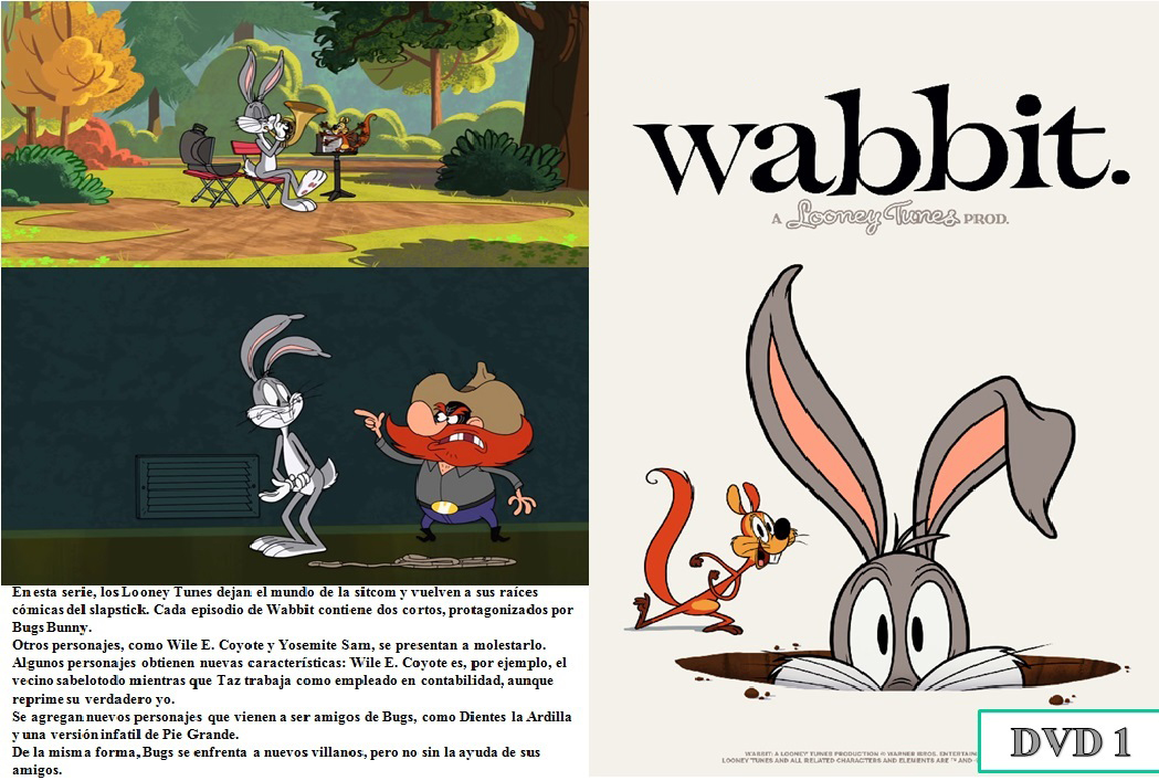 EL CHIKY: Wabbit A Looney Tunes DVD 1