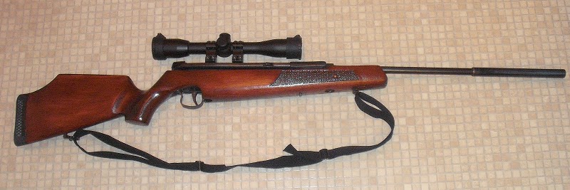 AIR RIFLES AND SHOOTING: TS45 Sidelever Rifle .22