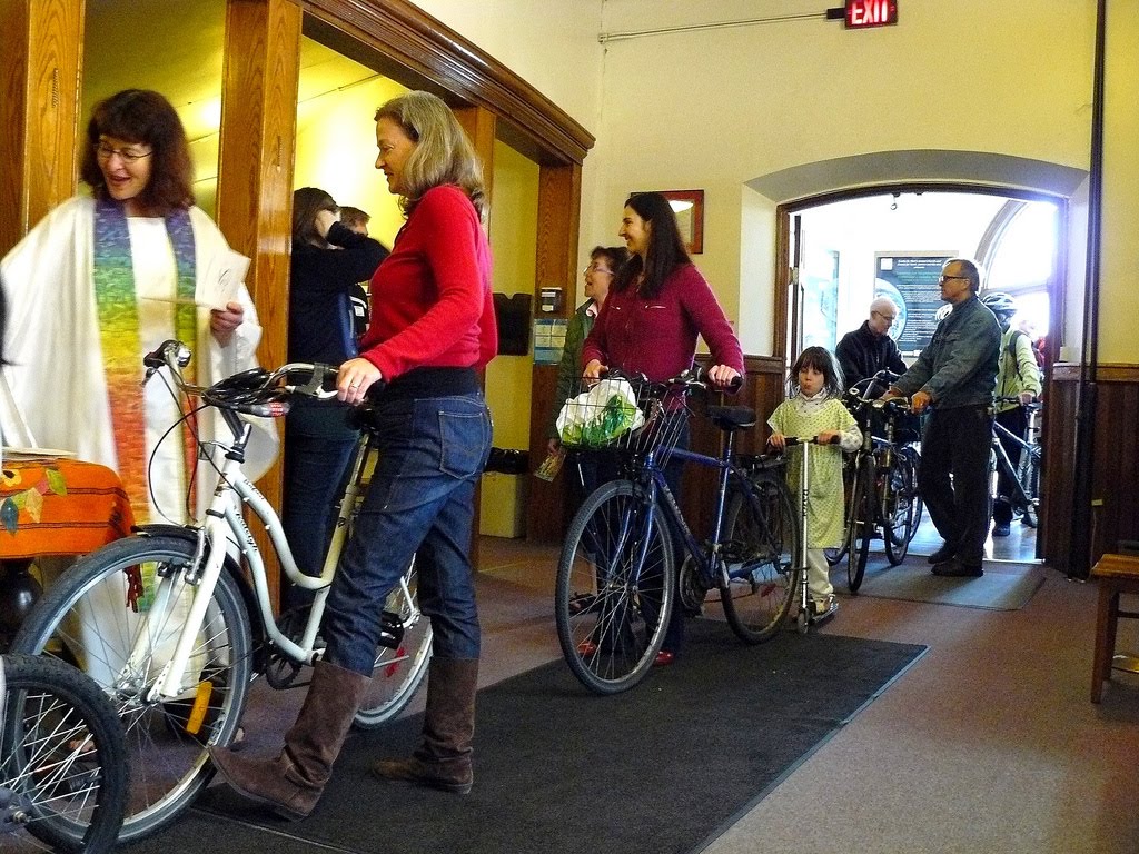 Bike Lane Diary: Second Annual Blessing of Bicycles & Cyclists - May 29