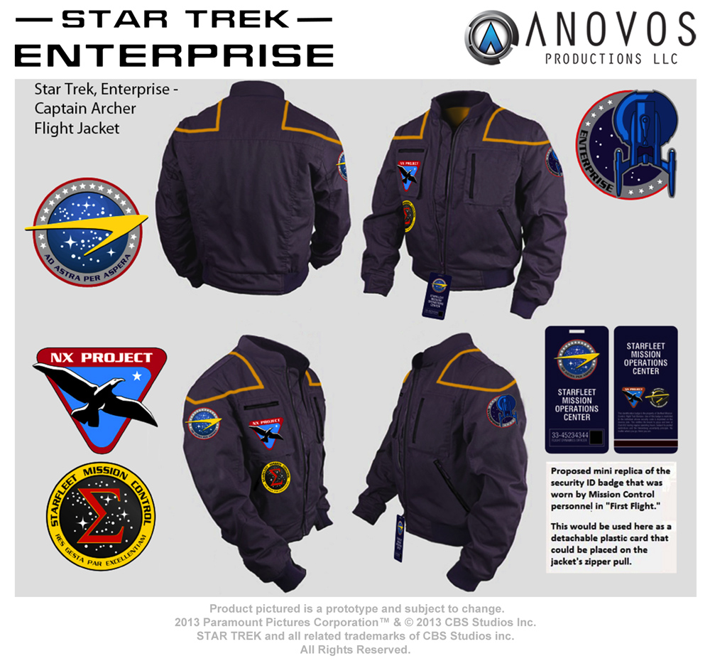 The Trek Collective: Anovos' new Enterprise jacket
