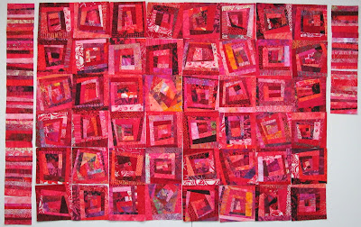 Exuberant Color : 7 more red blocks..............