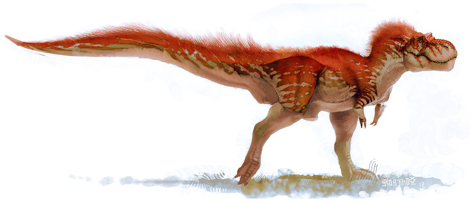 Feathered t rex dinosaur island - kinmasa