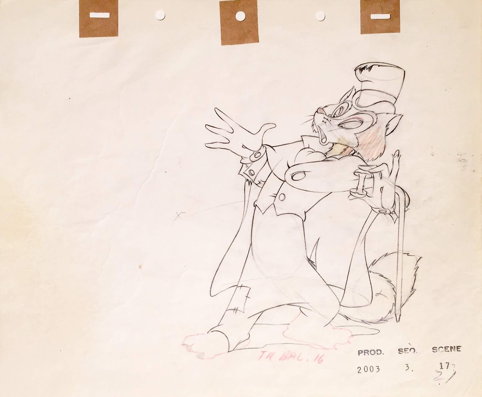 Animation Collection: Original Production Animation Drawings of J ...