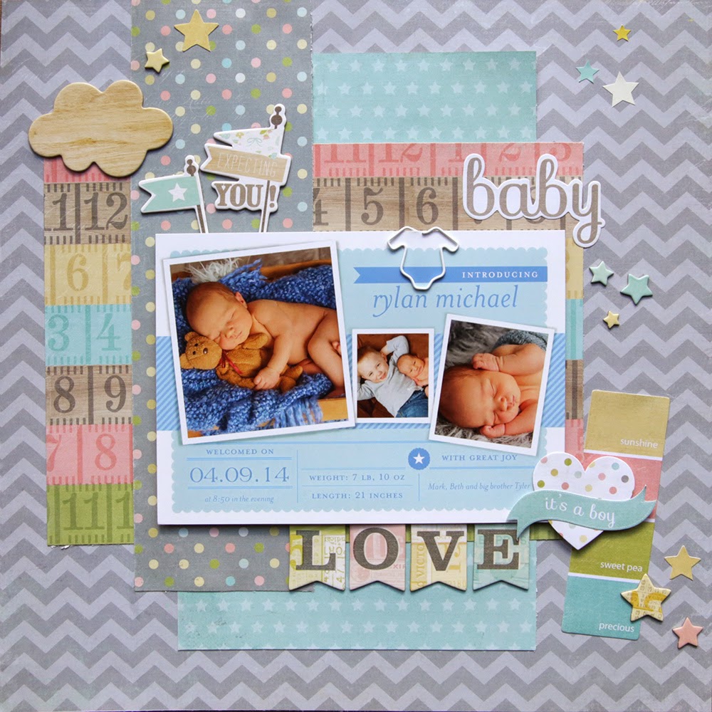 Lacey Ann Designs: Baby Layout
