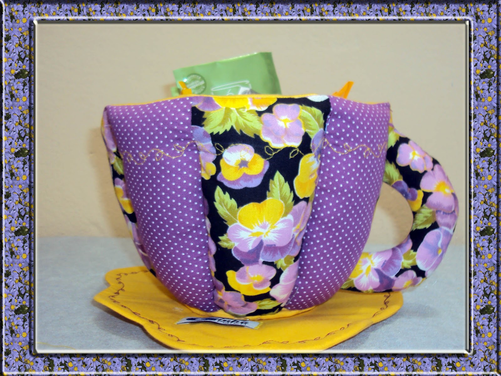 Ginha Patch: XÍCARA DE TECIDO