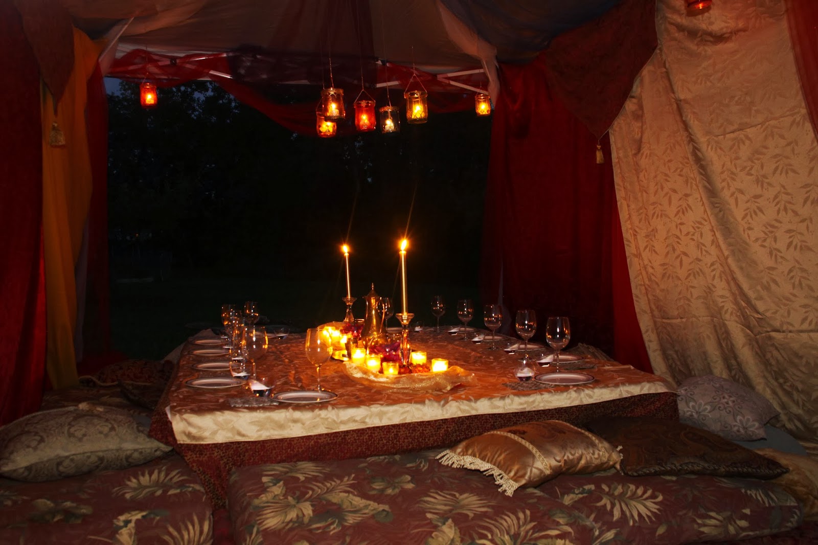 Kitchen and Chemistry: Arabian Nights Dinner Party